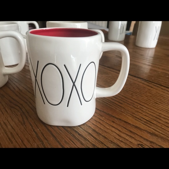 Rae Dunn | Kitchen | Rae Dunn Xoxo Valentine Mug Red Inside | Poshmark